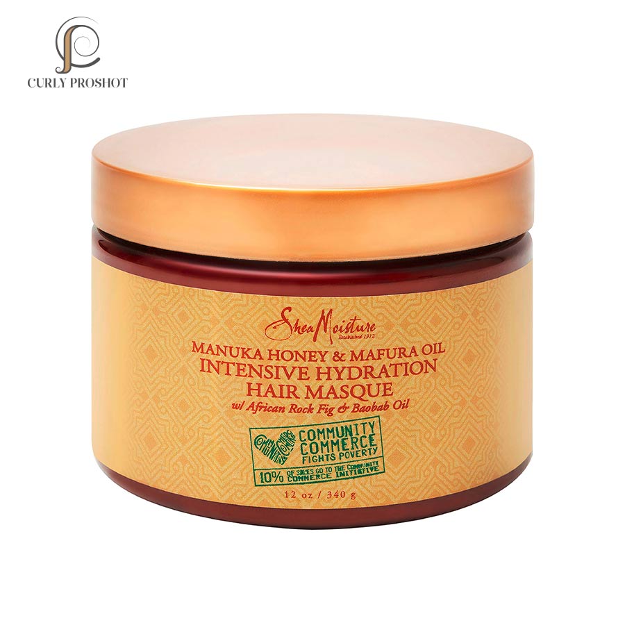 ماسک مو داخل حمام عسل و روغن مافورا شی مویسچر Sheamoisture Intensive Hydration Hair Masque