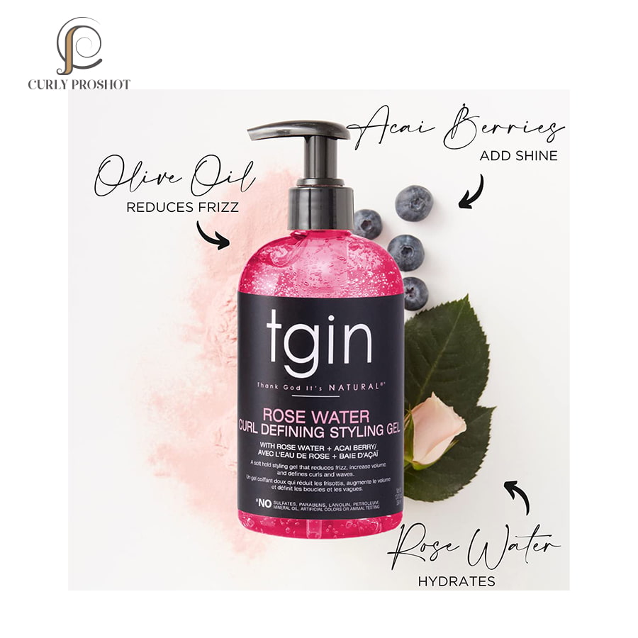 قیمت و خرید ژل حالت دهنده و نگه دارنده رز واتر Tgin حجم 384 میل Thank ...